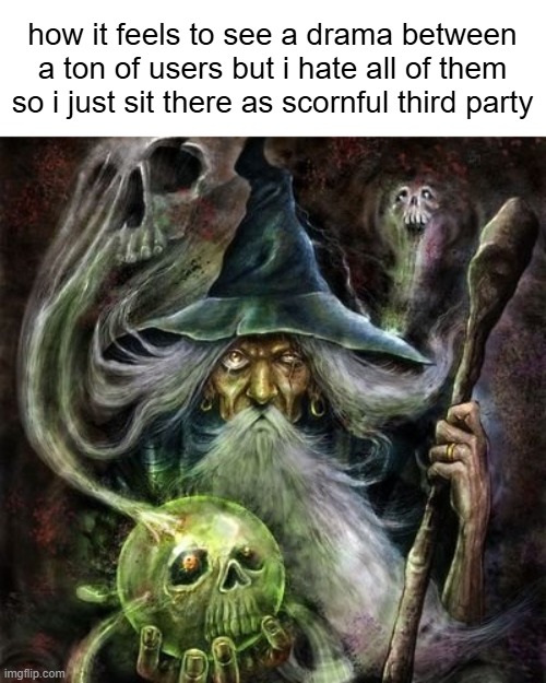 evil wizardpost meme template - Imgflip