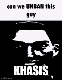 Can we UNBAN this guy - Imgflip