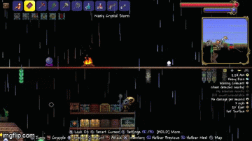 Image tagged in gifs,terraria,master mode,gaming,video games,nintendo ...
