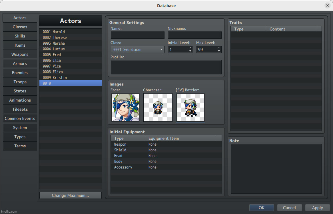 How to make sprite shadows lighter? | RPG Maker Forums