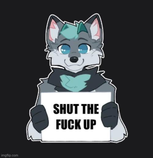 STFU Blank Template - Imgflip