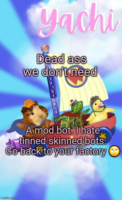 Yachis wonder pet temp (thank you Disco) - Imgflip