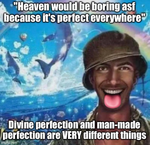 Dbz reference????? Also christianity so jjba reference???? - Imgflip