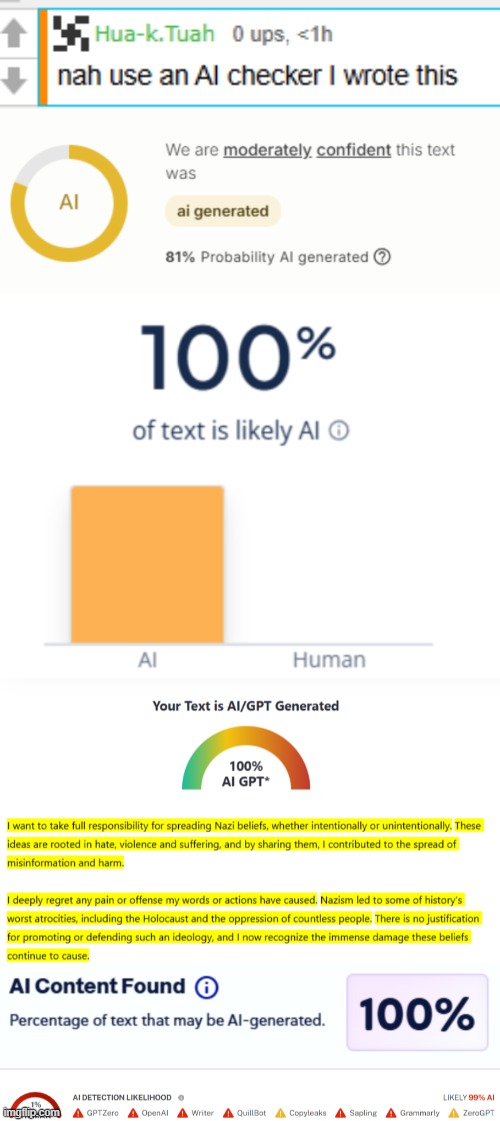 "I wrote this" sure pal - Imgflip