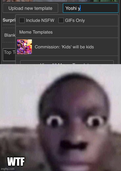 I tried to look up one of Yoshi’s announcement temps and thought he named it “yapping” or ...