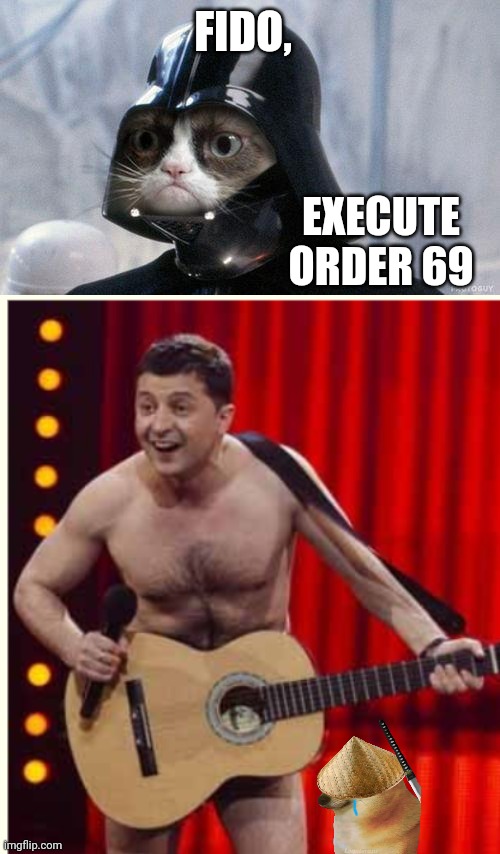 Image tagged in memes,grumpy cat star wars,zelenskyy - Imgflip