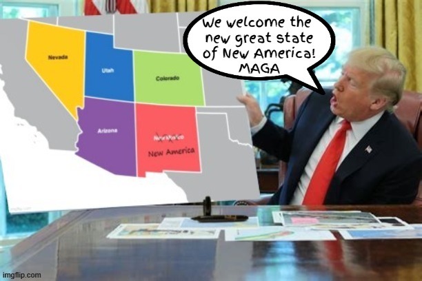 Great state of New America - Imgflip