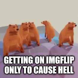 Vibing bears - Imgflip