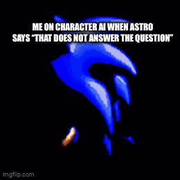 Sonic Slowly Turning Towards Screen - Imgflip