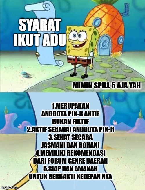 Spongebob's list of... - Imgflip