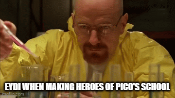 heroes of Pico's school - Imgflip