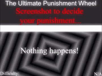 the ultimate punishment wheel - Imgflip