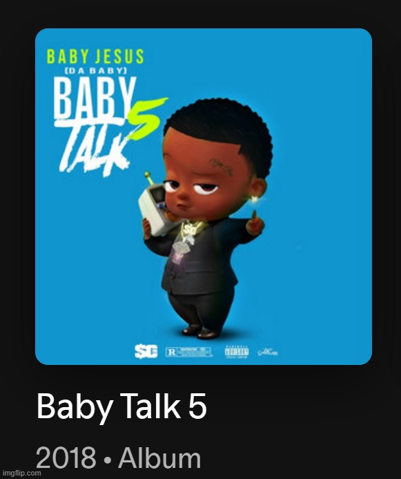 who told him this album cover was good :sob: - Imgflip