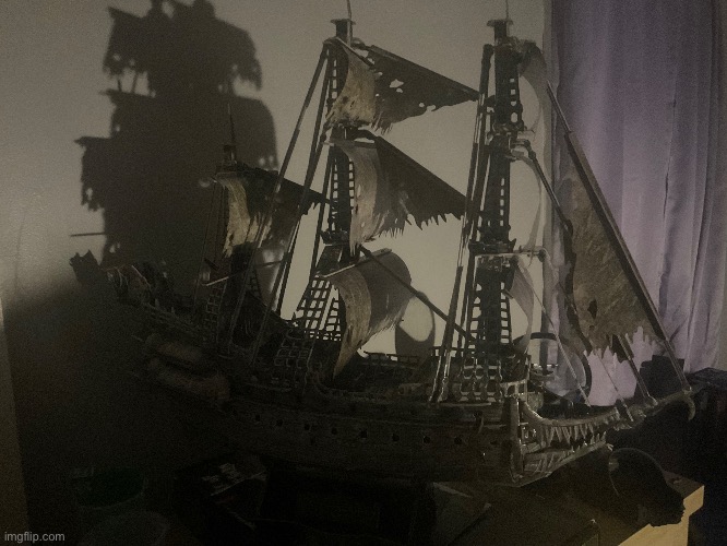 Evil badass pirate ship I made - Imgflip