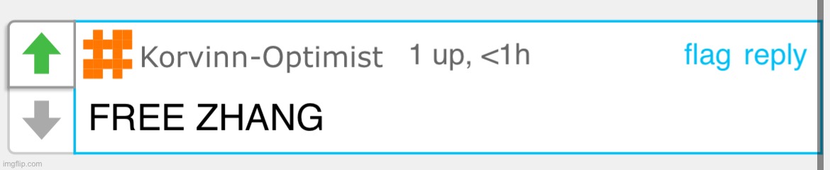 Yeeessss… free zhang… - Imgflip
