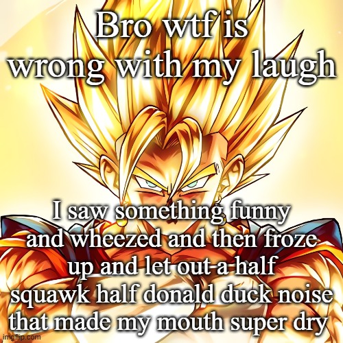 Vegito stanced tf up - Imgflip