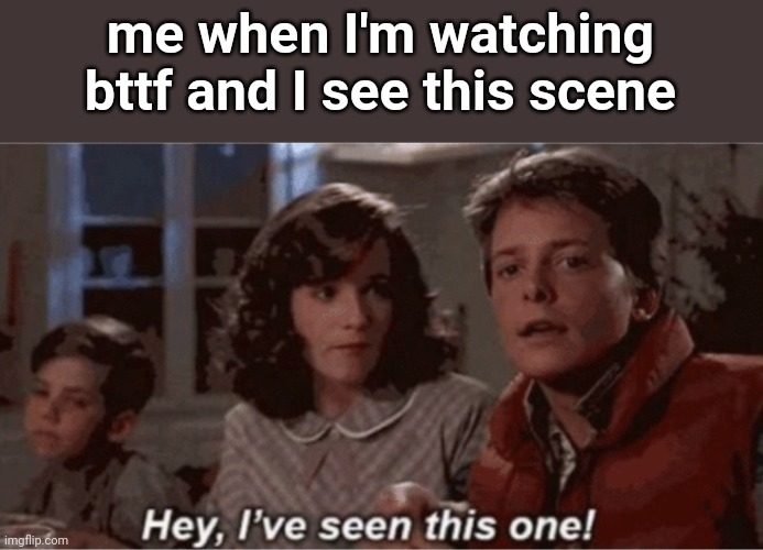 it's just funny to me that the image both works as "this scene" and the reaction image - Imgflip