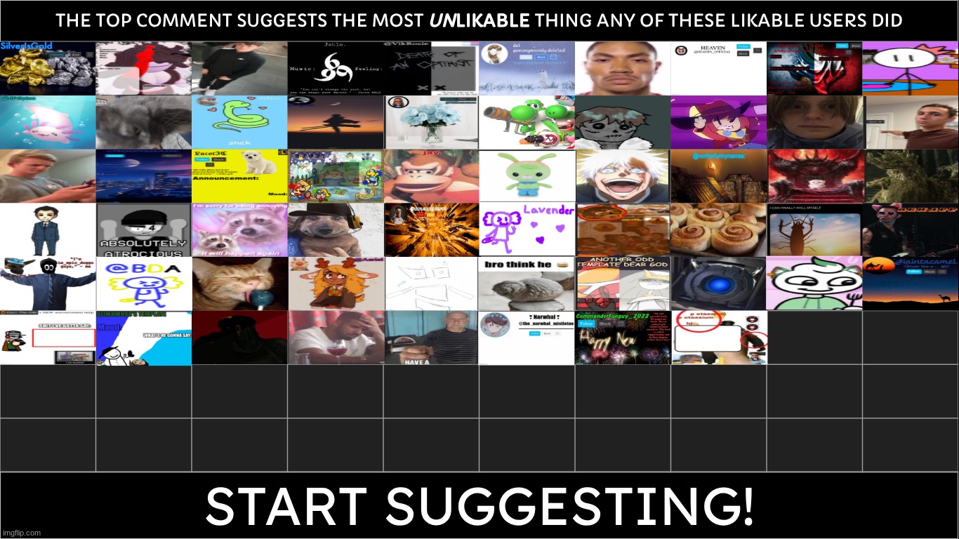 almost full - keep suggesting - Imgflip