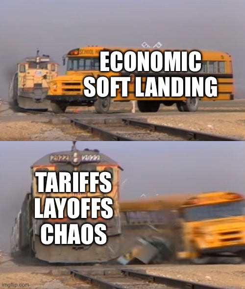 Tariff train wreck - Imgflip