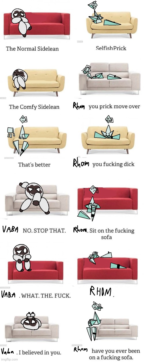 Shitpost regarding 2 of my ocs - Imgflip