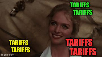 Countries greeted with Tariffs - Imgflip