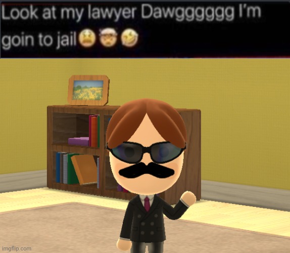 Mii of the Pringles guy - Imgflip