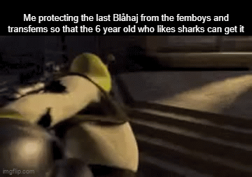 Shrek fighting off knights - Imgflip