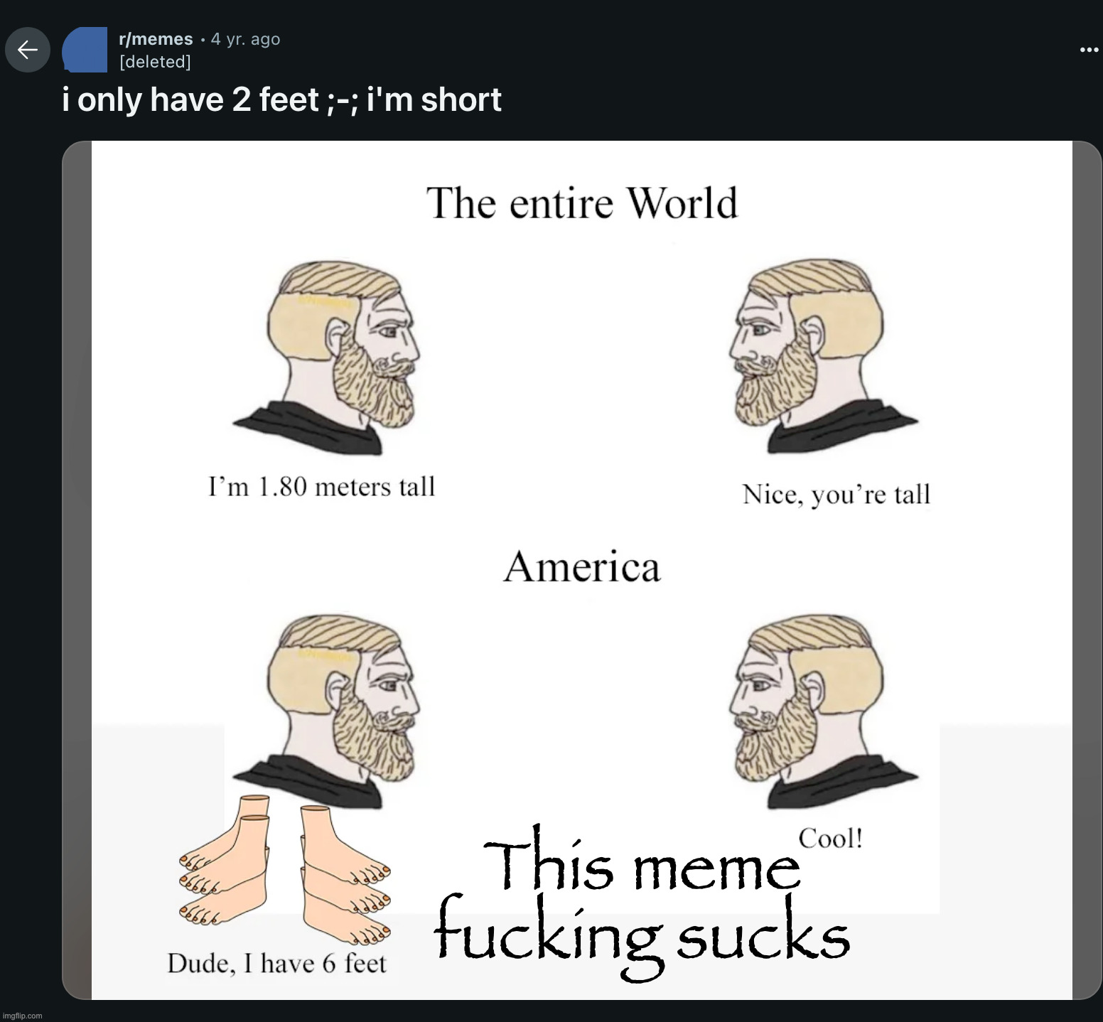 And it got 20k upvotes somehow - Imgflip