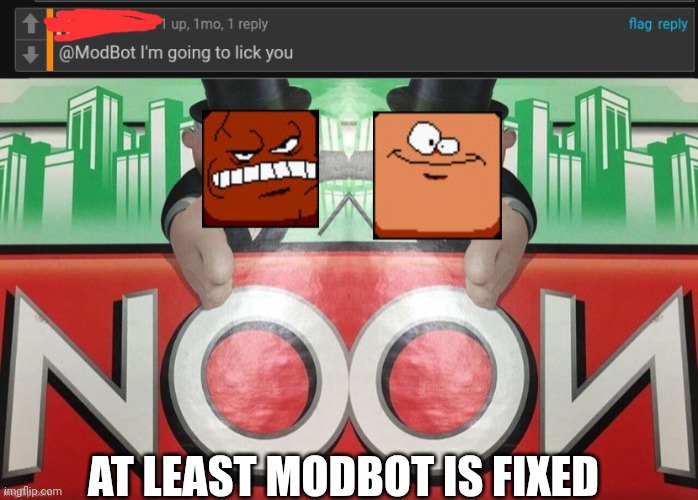 At least modbot is fixed - Imgflip