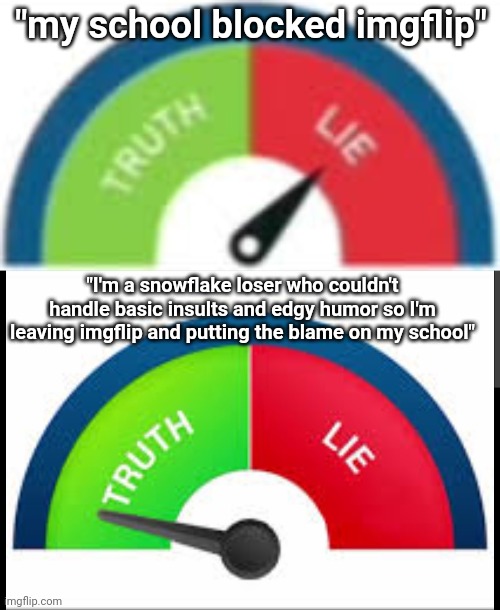 no way your school knows about this site. - Imgflip