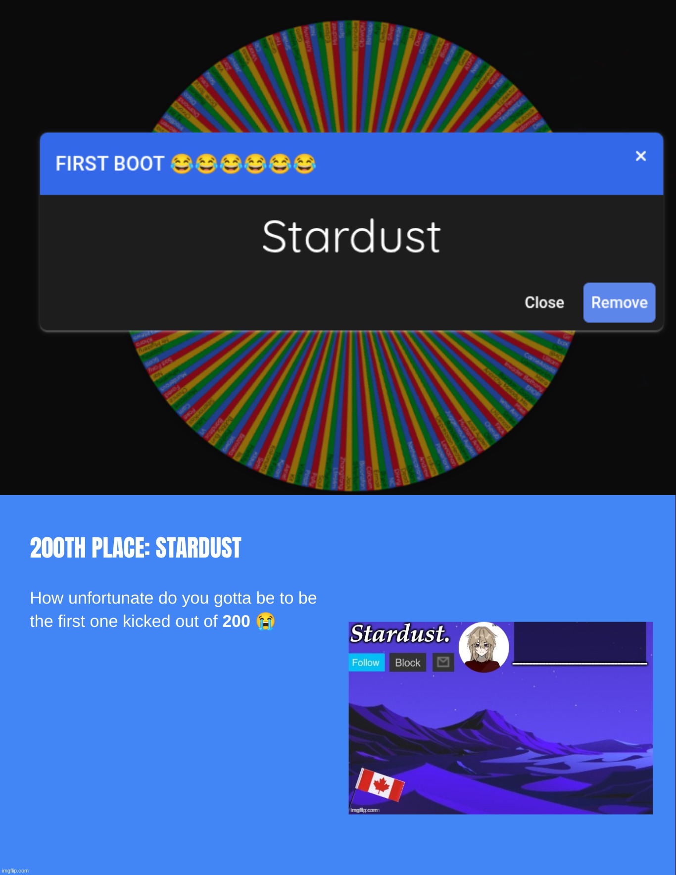 and we have started - Imgflip