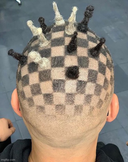 my barber messed up the cut - Imgflip