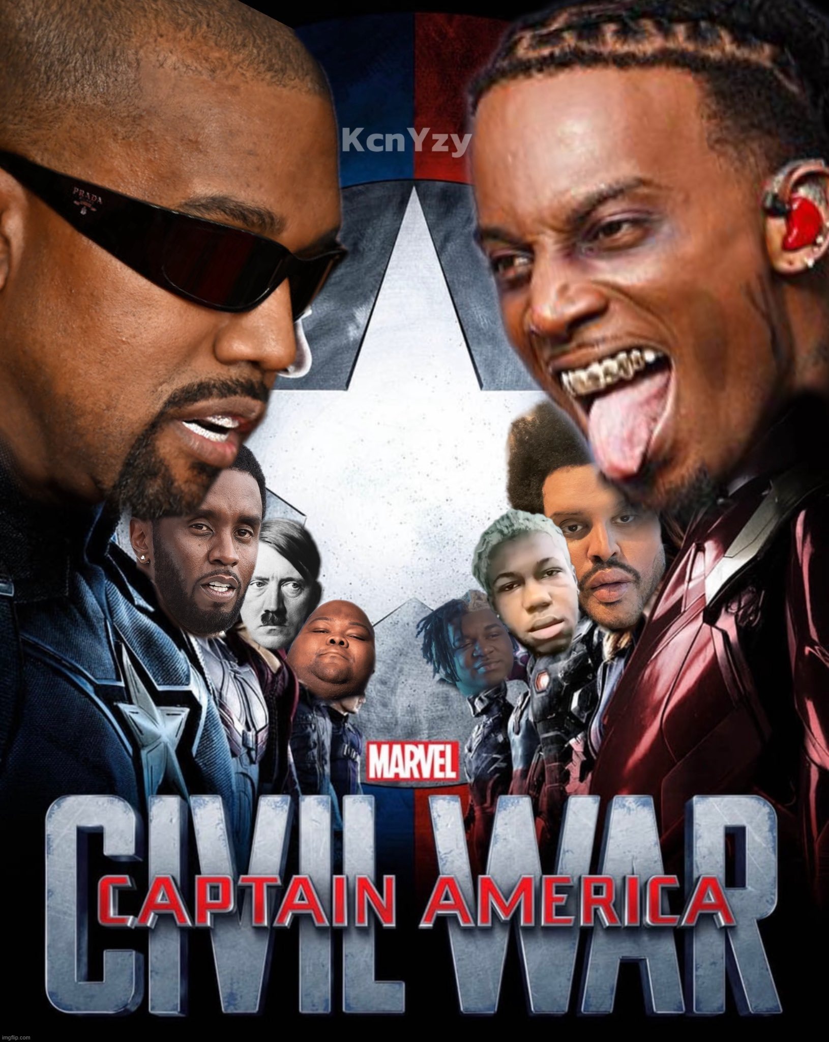 Kanye actually posted this to his twitter - Imgflip