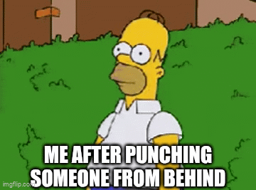 Homer disappears into bush - Imgflip