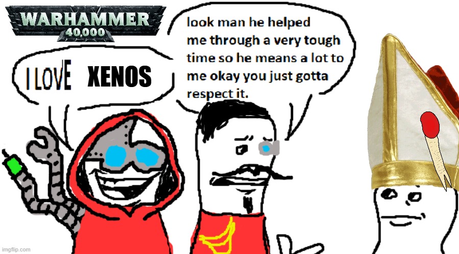 Look man he helped - Imgflip