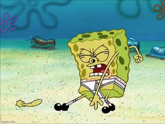 spongebobb rips off his peanits and becomes trans - Imgflip
