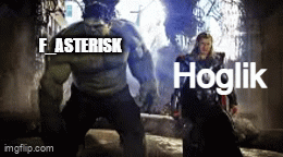 F_Asterisks with Hoglik - Imgflip