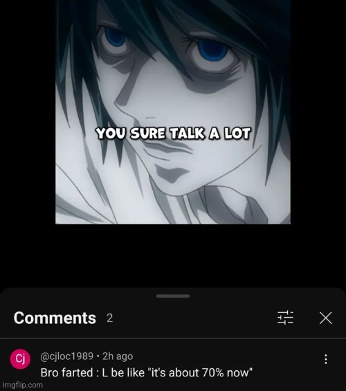 YT shorts comment - Imgflip