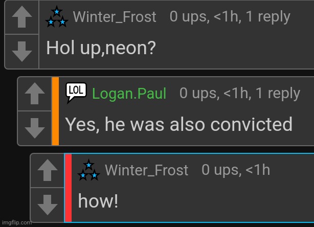 Answer her question, how is Neon a groomer - Imgflip