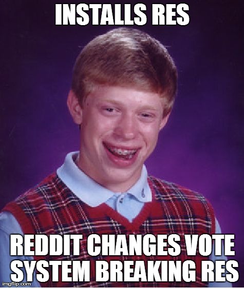 Bad Luck Brian Meme - Imgflip