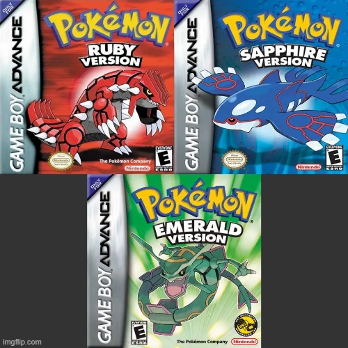 The perfect trifecta of Pokemon games - Imgflip