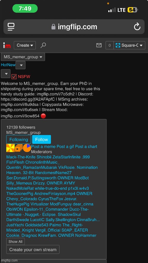 Web browser page gore. - Imgflip