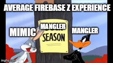 Doing the Firebase Z Easter Egg be like - Imgflip