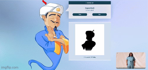 Playing akinator for first time - Imgflip