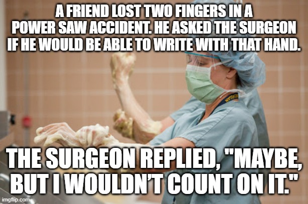 Surgeon Washing Hands - Imgflip