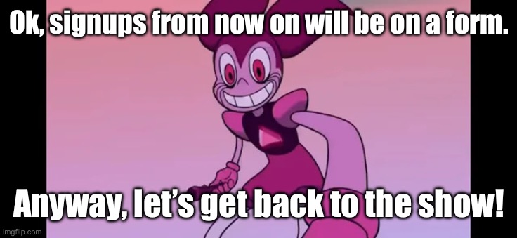 It’s going to be the same roster. - Imgflip