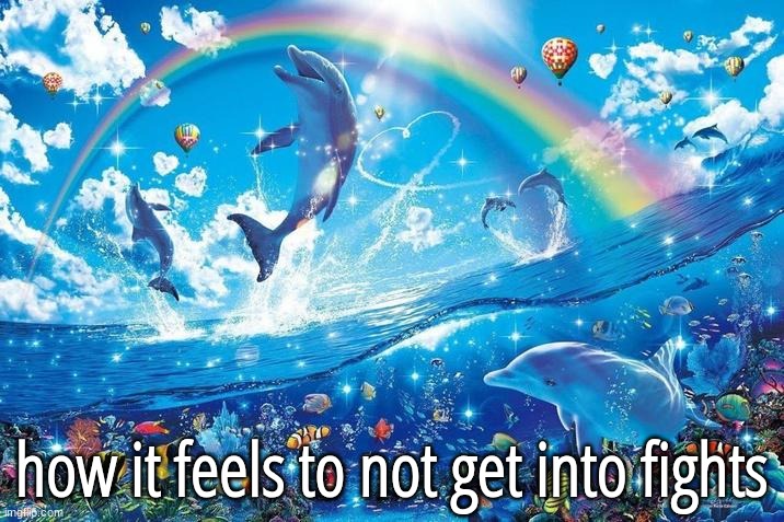 Happy dolphin rainbow - Imgflip