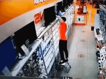Just get that monitor off the shelf - Imgflip
