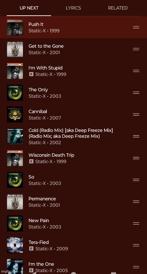 What I'm listening to rn - Imgflip