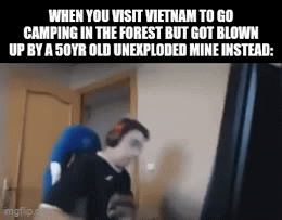 Ouch, that hurt like hell. - Imgflip